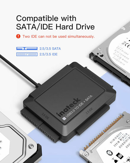GetUSCart- Inateck USB 3.0 to IDE/SATA External Hard Drive Reader ...