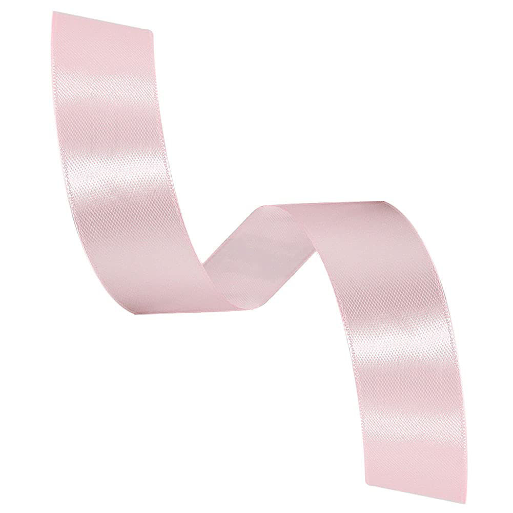 GetUSCart- Solid Color Blush Pink Satin Ribbon, 3/4 Inches x 25 Yards ...