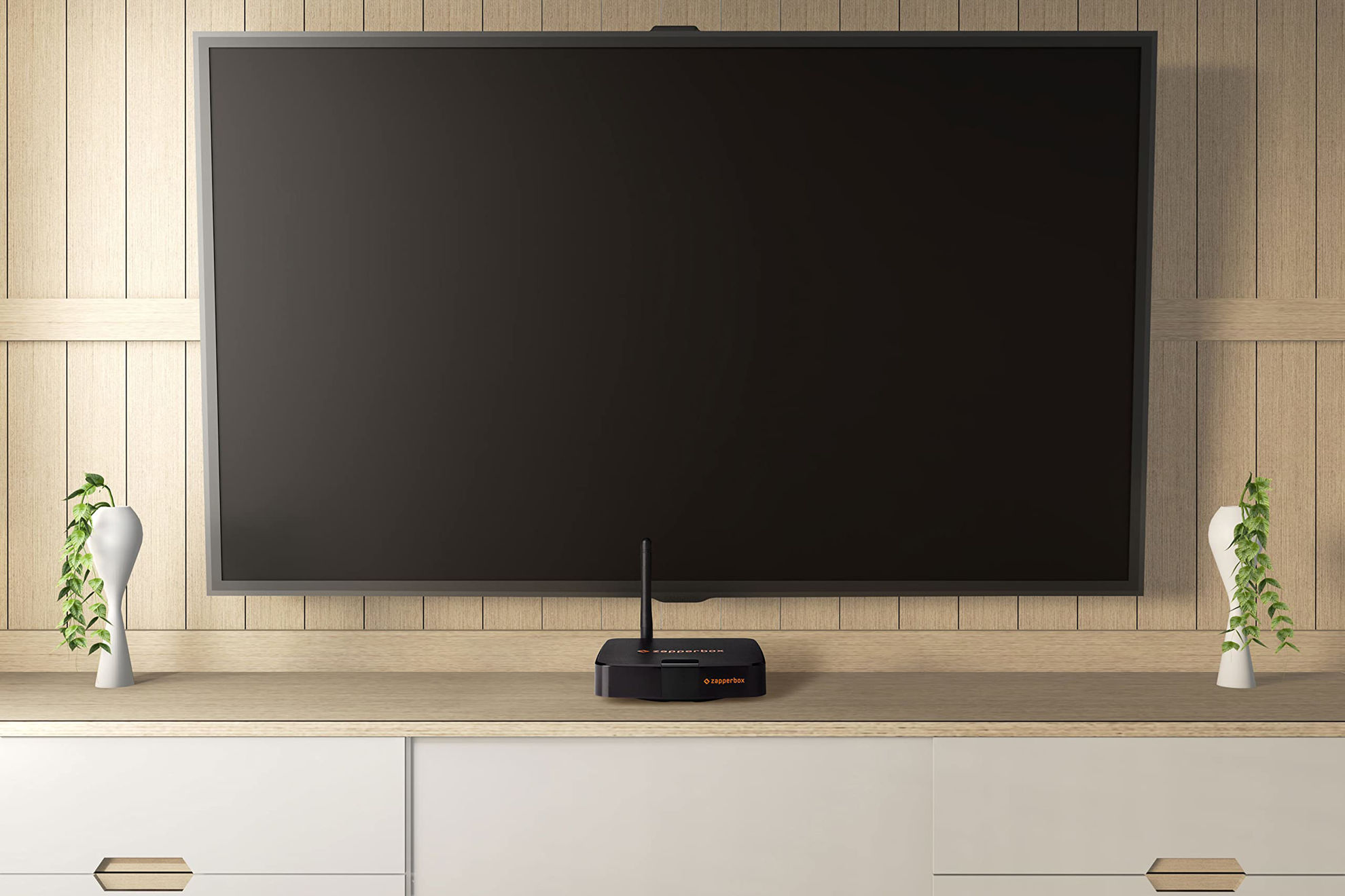 GetUSCart- ZapperBox M1 ATSC 3.0 Over-The-Air TV Tuner with 4K, HDR ...