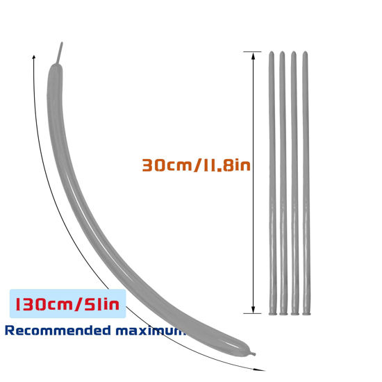 GetUSCart- Long Balloons Premium 260 Twisting Balloons Animals Magic ...