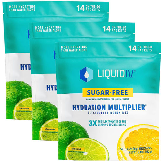 GetUSCart- Liquid I.V. Sugar-Free Hydration Multiplier - Lemon Lime ...