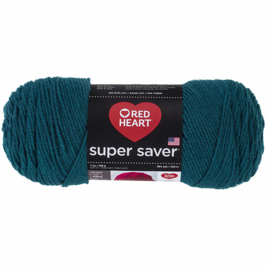GetUSCart- RED HEART Super Saver Yarn, Real Teal