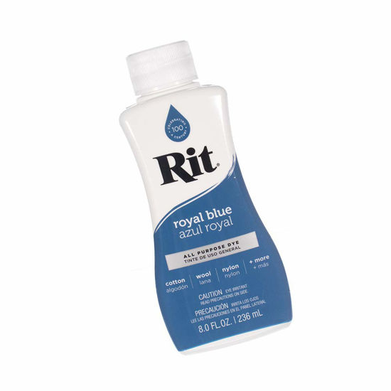GetUSCart- Rit Dye Liquid - Wide Selection of Colors - 8 Oz. (Royal Blue)