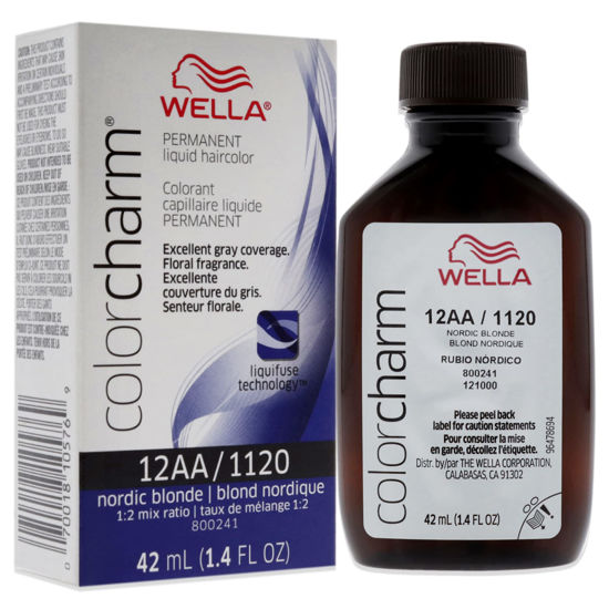GetUSCart- WELLA Color Charm Permanent Liquid Hair Color for Gray ...