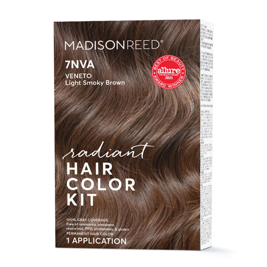 GetUSCart- Madison Reed Radiant Hair Color Kit, Light Smoky Brown for ...