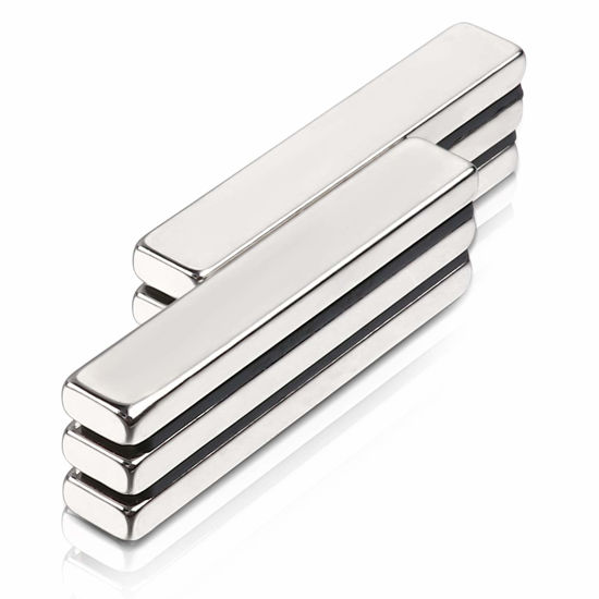 GetUSCart- DIYMAG Powerful Neodymium Bar Magnets, Rare-Earth Metal ...