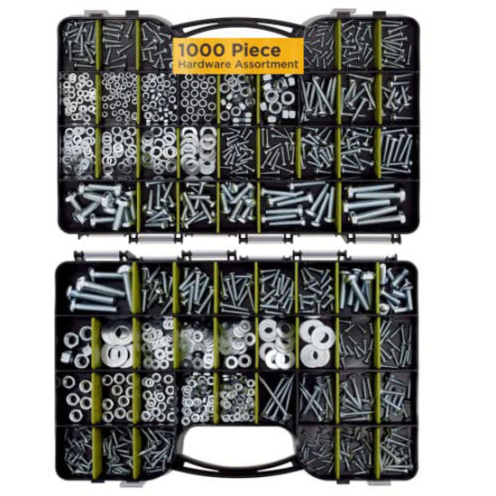 GetUSCart- Jackson Palmer 1,000 Piece Hardware Assortment Kit with ...