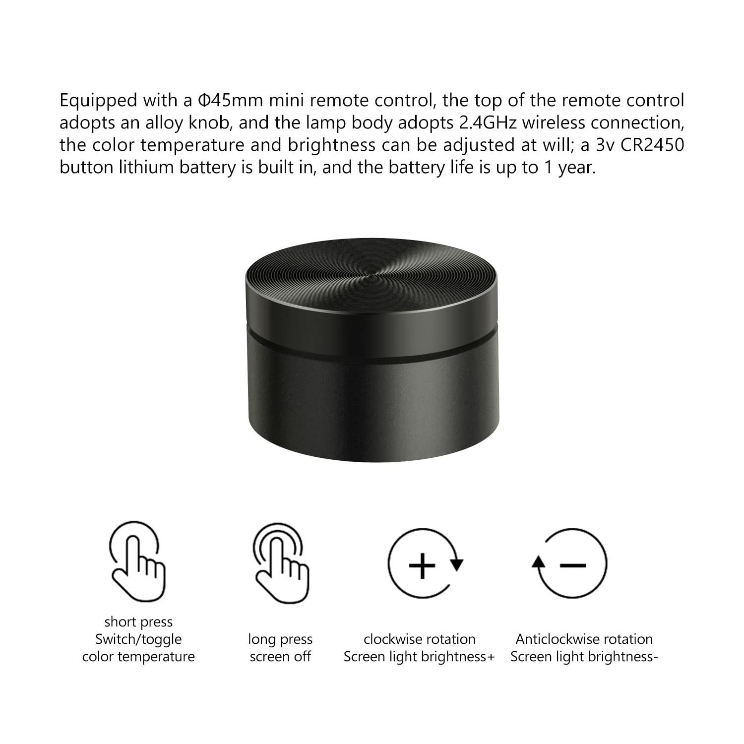 GetUSCart- Computer Monitor Light Bar,Wireless Remote Control Multiple ...