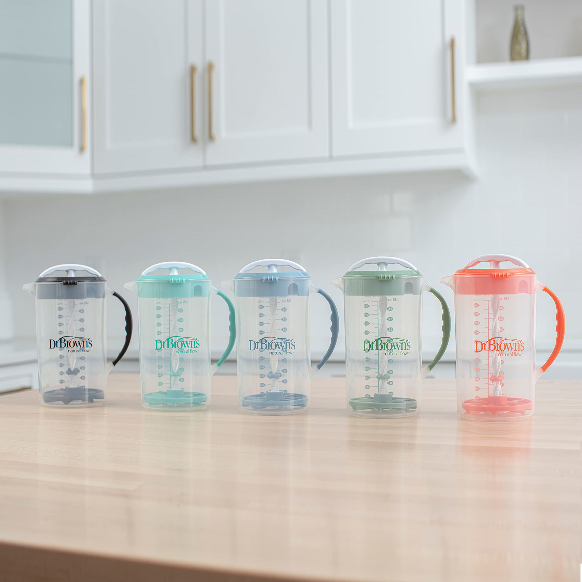 GetUSCart- Dr. Brown's Baby Formula Mixing Pitcher with Adjustable ...