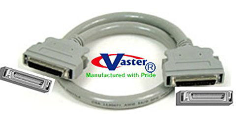 GetUSCart- SuperEcable - 20358-3 FT - SCSI Cable - SCSI Cable, 3 Ft Half Pitch DB50, M/M, 25 ...