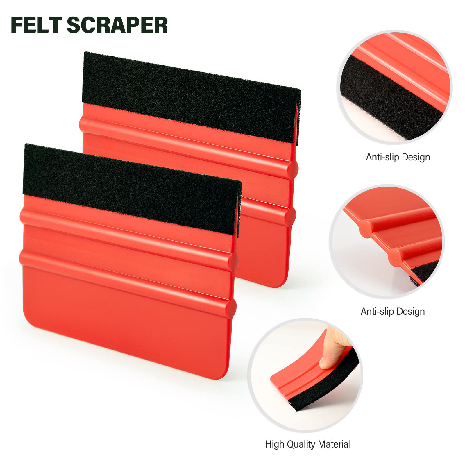 GetUSCart- Gomake Vehicle Vinyl Wrap Window Tint Film Tool Kit Include ...