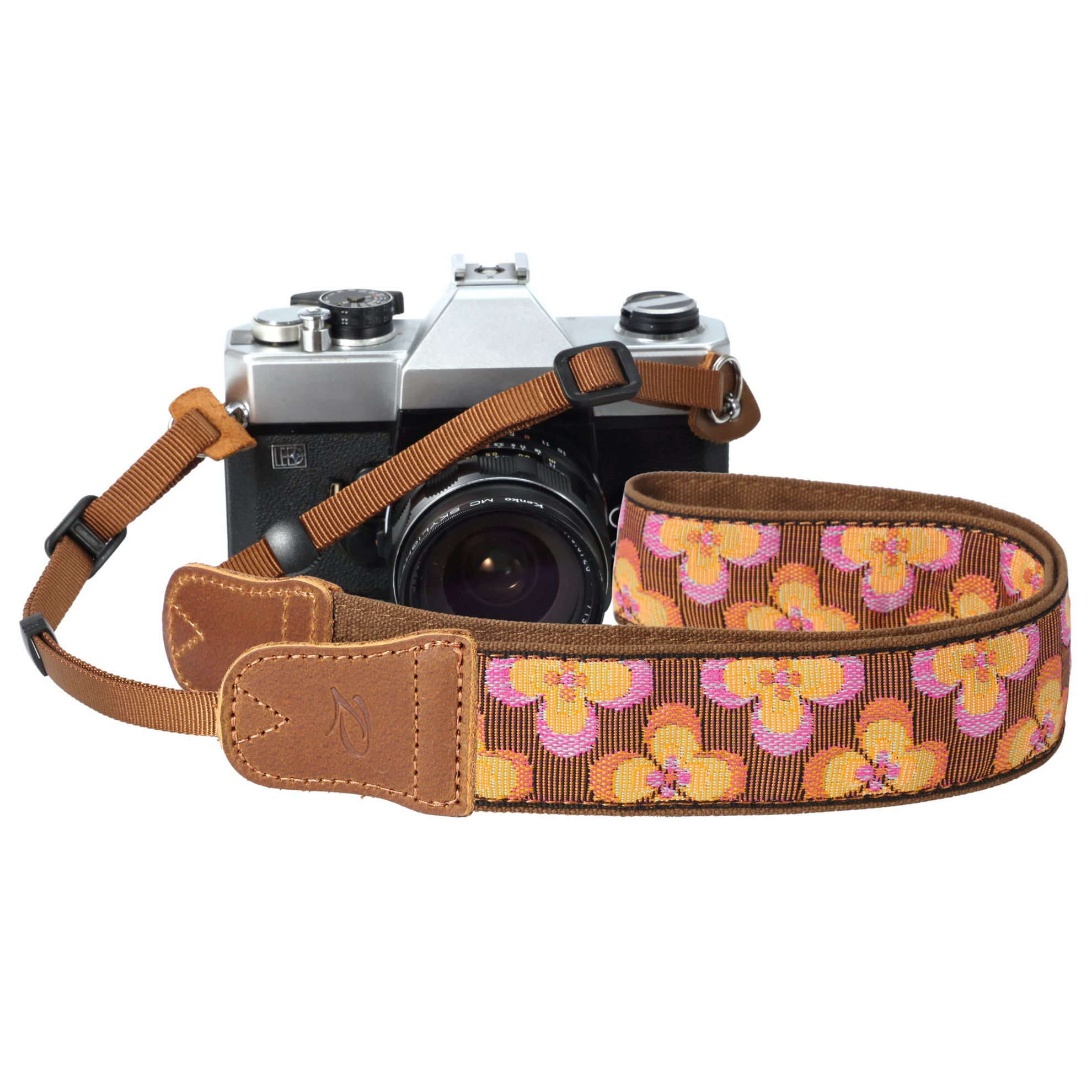 GetUSCart- Camera Strap - 1.5" Cowhide Head Shoulder Neck Strap ,Retro ...
