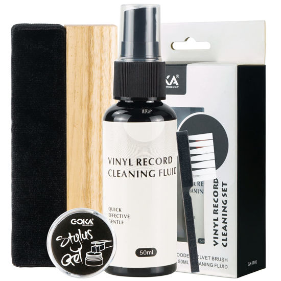 GetUSCart- Jancane Vinyl Record Cleaner Kit, 4-in-1 Record Cleaner Kit ...