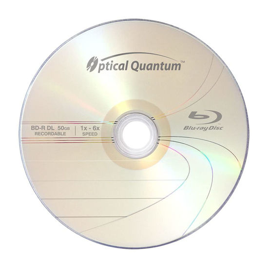 GetUSCart- Optical Quantum 50 GB 6X Blu-ray Double Layer Recordable ...