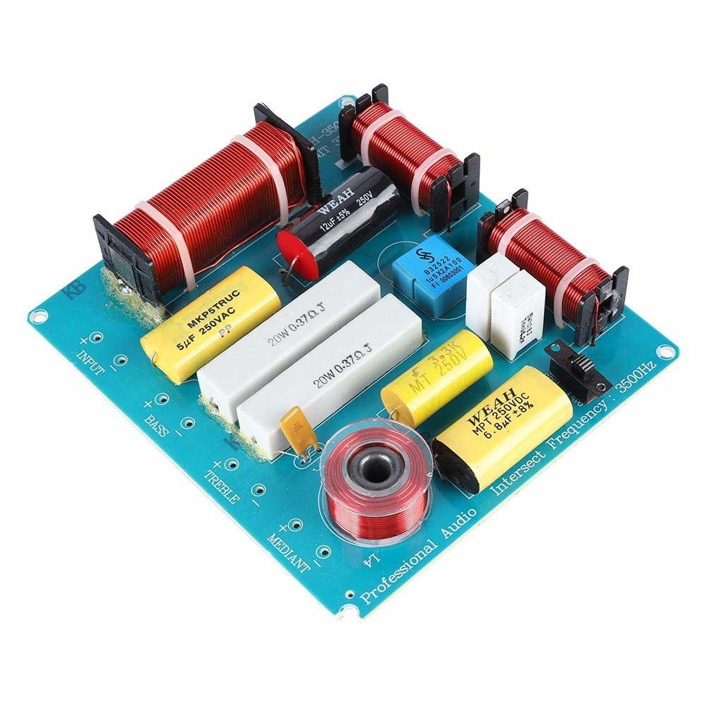 GetUSCart- Zerone WEAH-3505 300W Speaker Audio Frequency Divider 3 Way ...