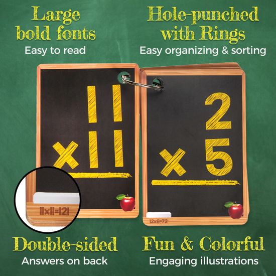 GetUSCart- Star Right Math Flash Cards Set of 4 - Addition, Subtraction ...