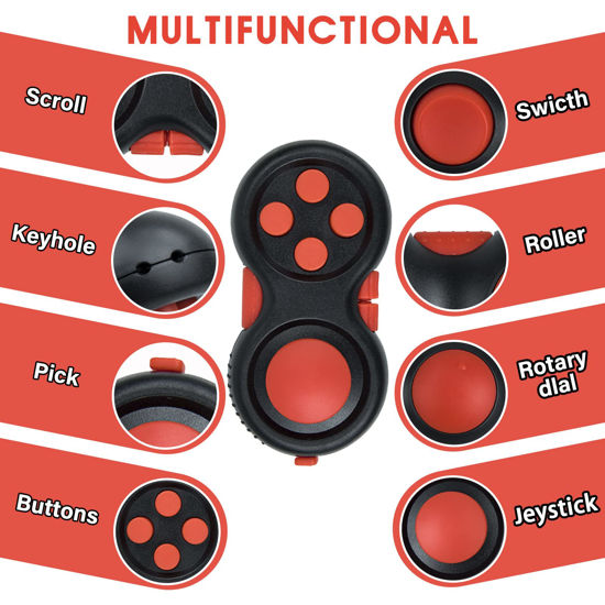GetUSCart- WTYCD The Original Fidget Retro: The Rubberized Classic ...