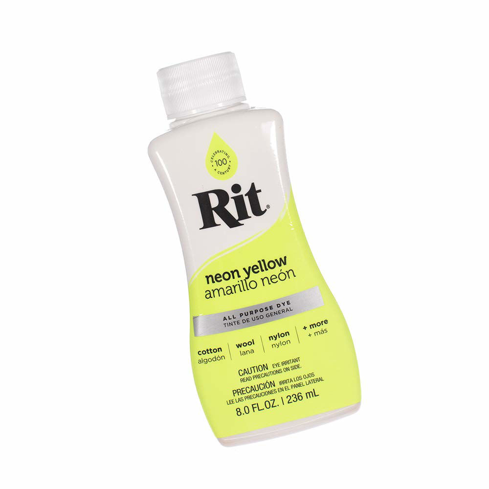 GetUSCart- Rit Dye Liquid - Wide Selection of Colors - 8 Oz. (Neon Yellow)