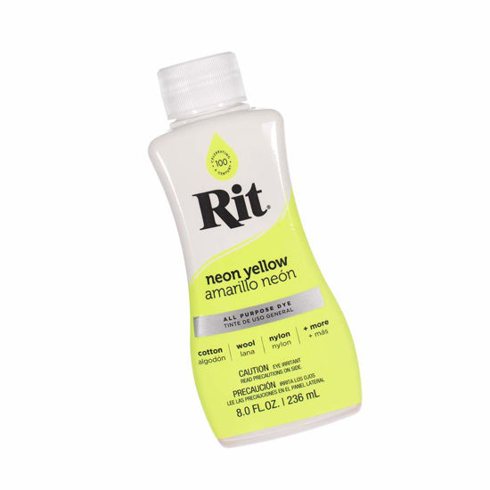 GetUSCart- Rit Dye Liquid - Wide Selection of Colors - 8 Oz. (Neon Yellow)