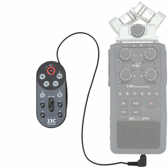 GetUSCart- JJC H6 Cable Wired Remote Control Commander for Zoom H6 & H6 All Black 2020 Version ...