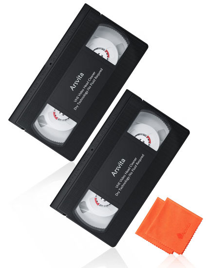 GetUSCart- Arsvita VHS / VCR Head Cleaner, 2 Pack Video Head Cleaning ...