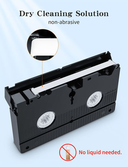 GetUSCart- Arsvita VHS / VCR Head Cleaner, 2 Pack Video Head Cleaning ...