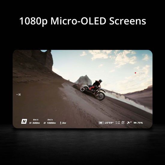 GetUSCart- DJI Goggles Integra - Lightweight and Portable FPV Goggles, Integrated Design, Micro ...