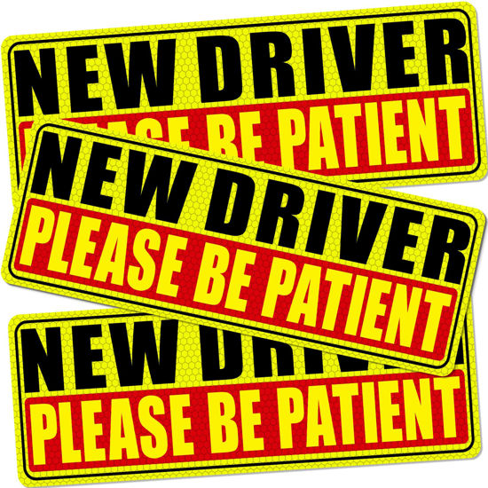 GetUSCart- Sukh New Driver Magnet for Car - Student Driver Car Magnet ...