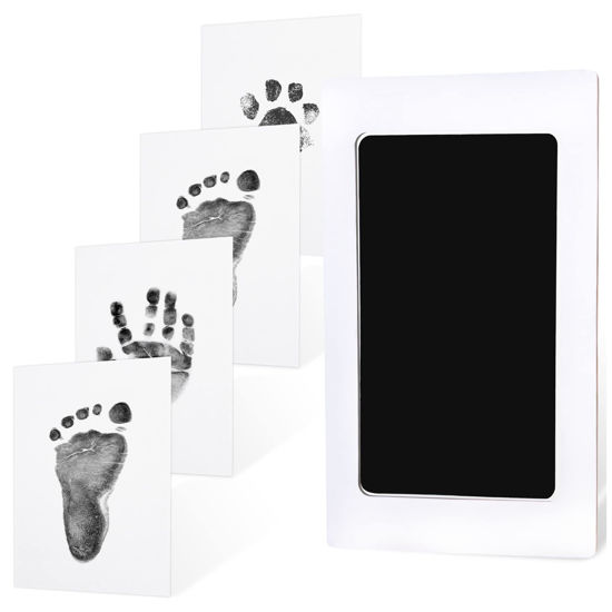 GetUSCart- 1-Pack Inkless Hand and Footprint Kit - Ink Pad for Baby ...