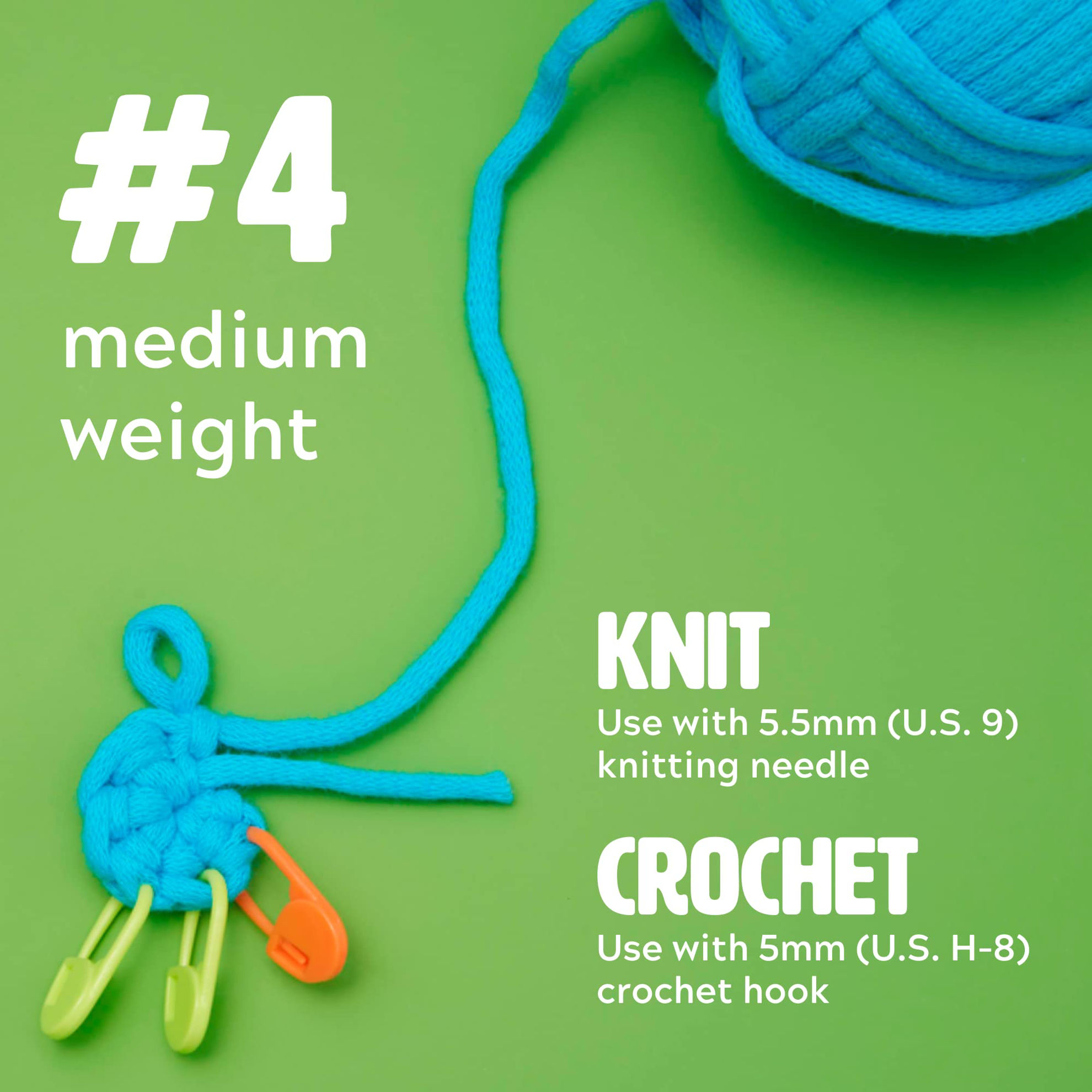 GetUSCart- The Woobles Easy Peasy Yarn, Crochet & Knitting Yarn for ...