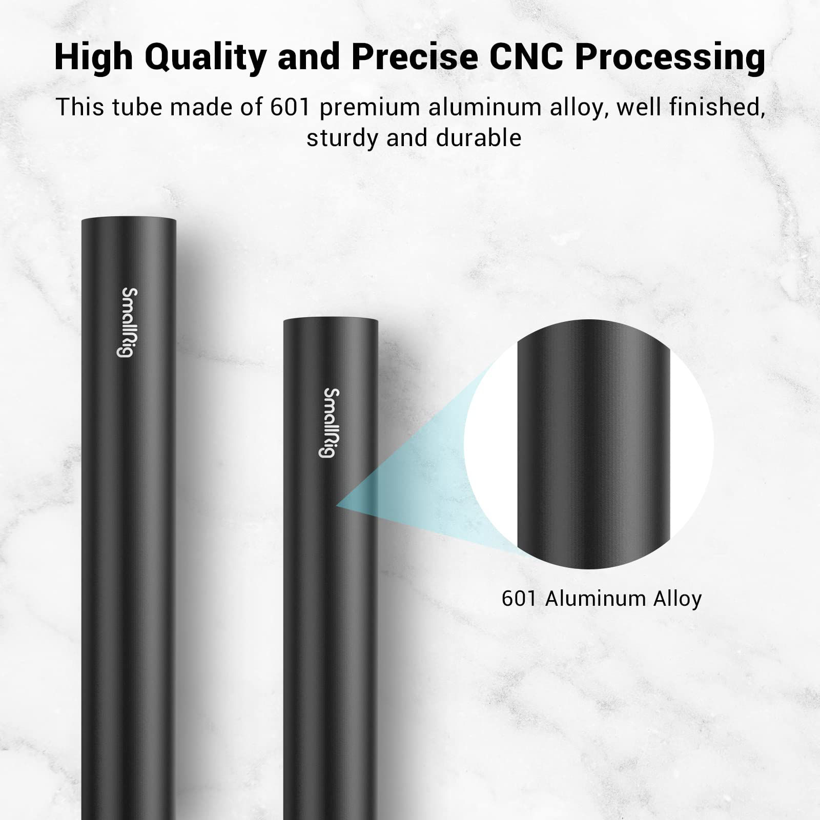 GetUSCart- SmallRig 15mm Rods Pack, 15mm Tube with M12 Thread Rod Cap ...