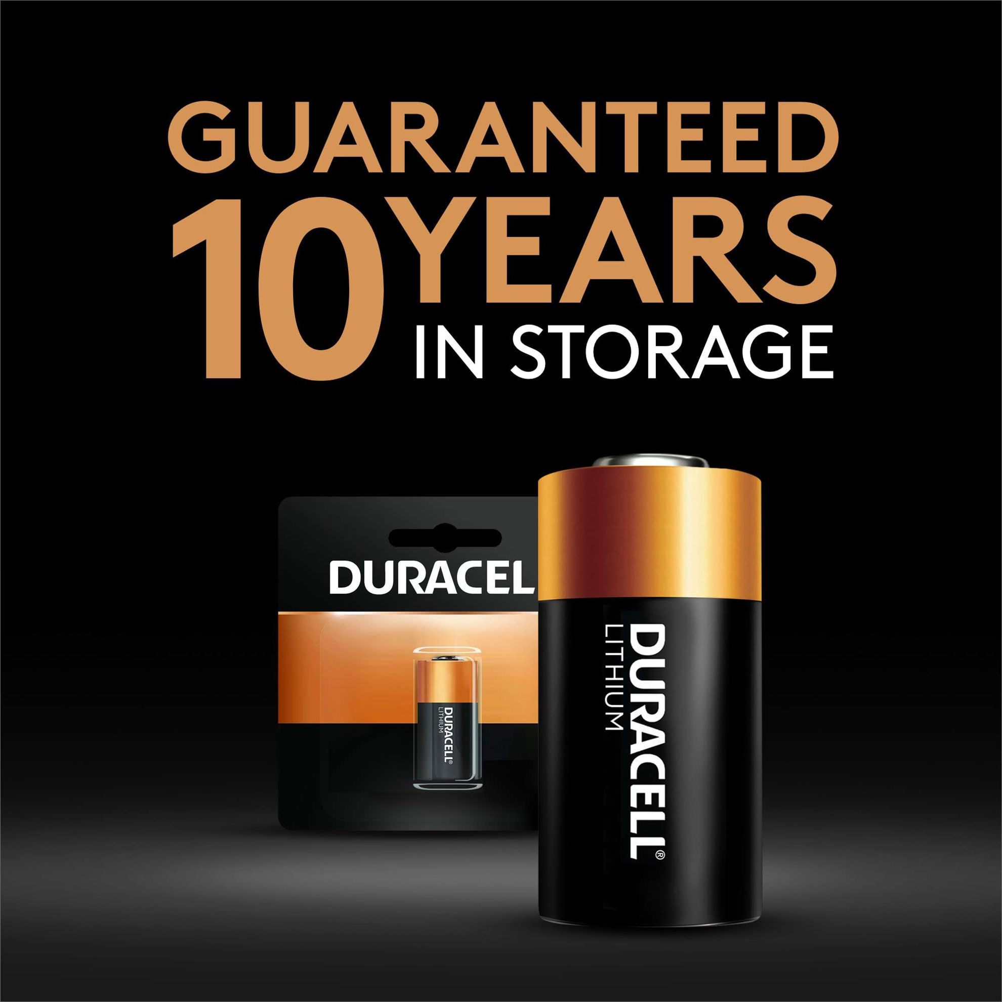 GetUSCart- Duracell CR123A 3V Lithium Battery, 1 Count Pack, 123 3 Volt ...