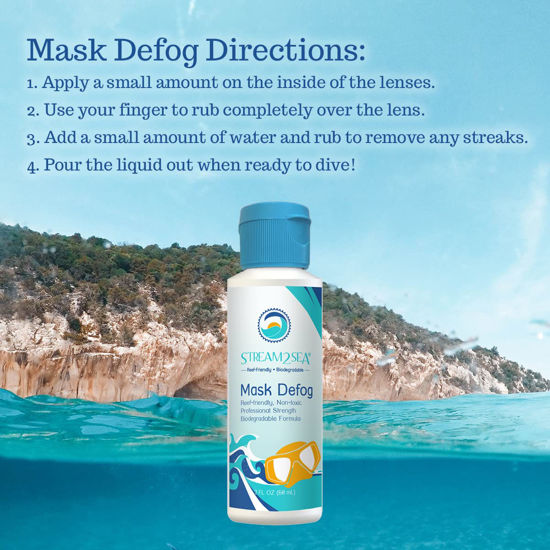 GetUSCart- Sea Clearly Kit Mask Defog with New Mask Scrub Kit | Reef ...