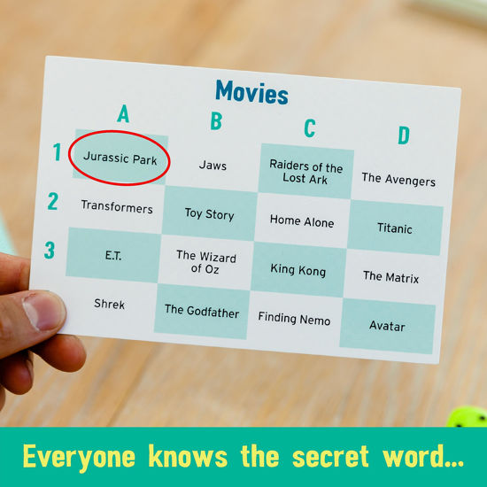 GetUSCart- The Chameleon, Award-Winning Board Game for Families & Friends……