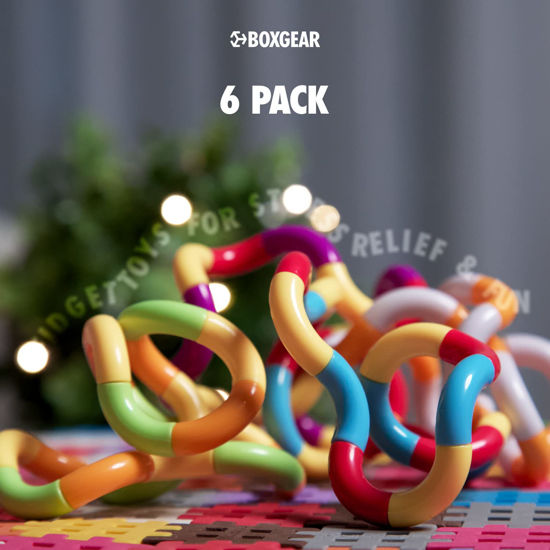 GetUSCart- Boxgear 6pc Multicolored Fidget Toys for Kids, Boys, Girls ...