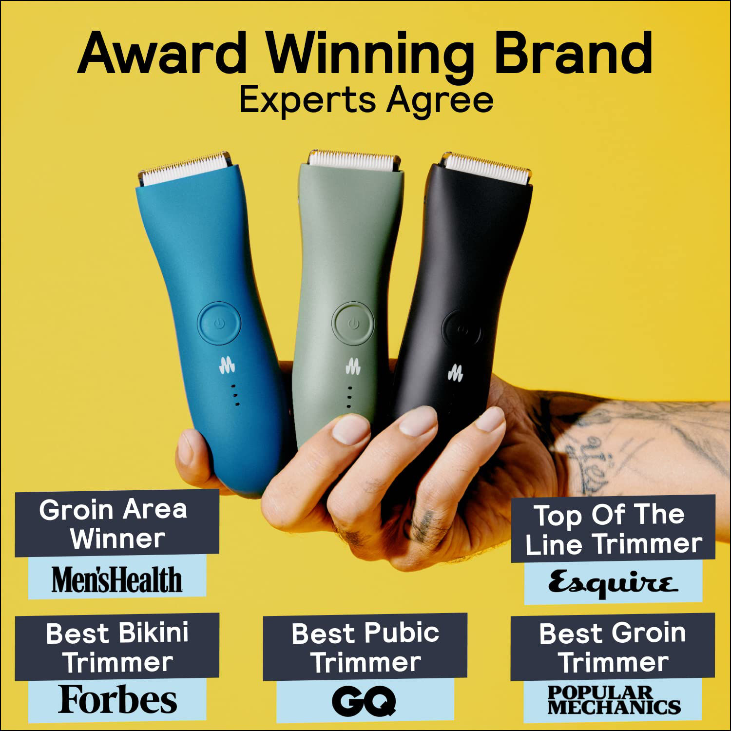 GetUSCart- MERIDIAN Original Ball Trimmer Men, Body Hair Trimmer Men ...