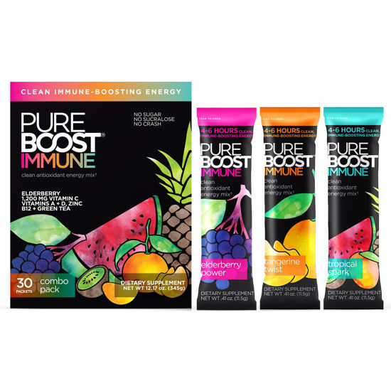 GetUSCart- Pureboost Immune Clean Energy Drink Mix: Immunity Supplement ...