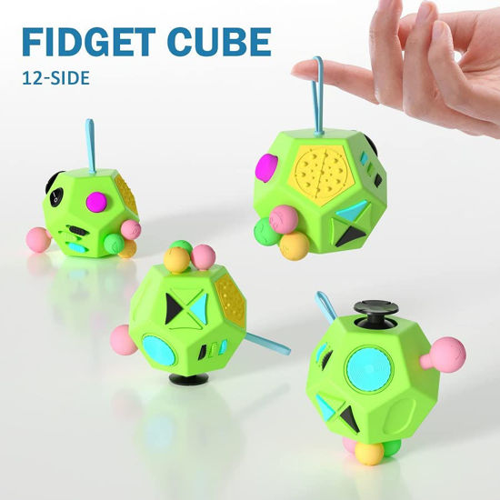 GetUSCart- Fidget Dodecagon -12-Side Fidget Cube Relieves Stress and ...