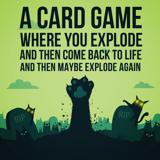 GetUSCart- Zombie Kittens Card Game by Exploding Kittens - Fun Family ...