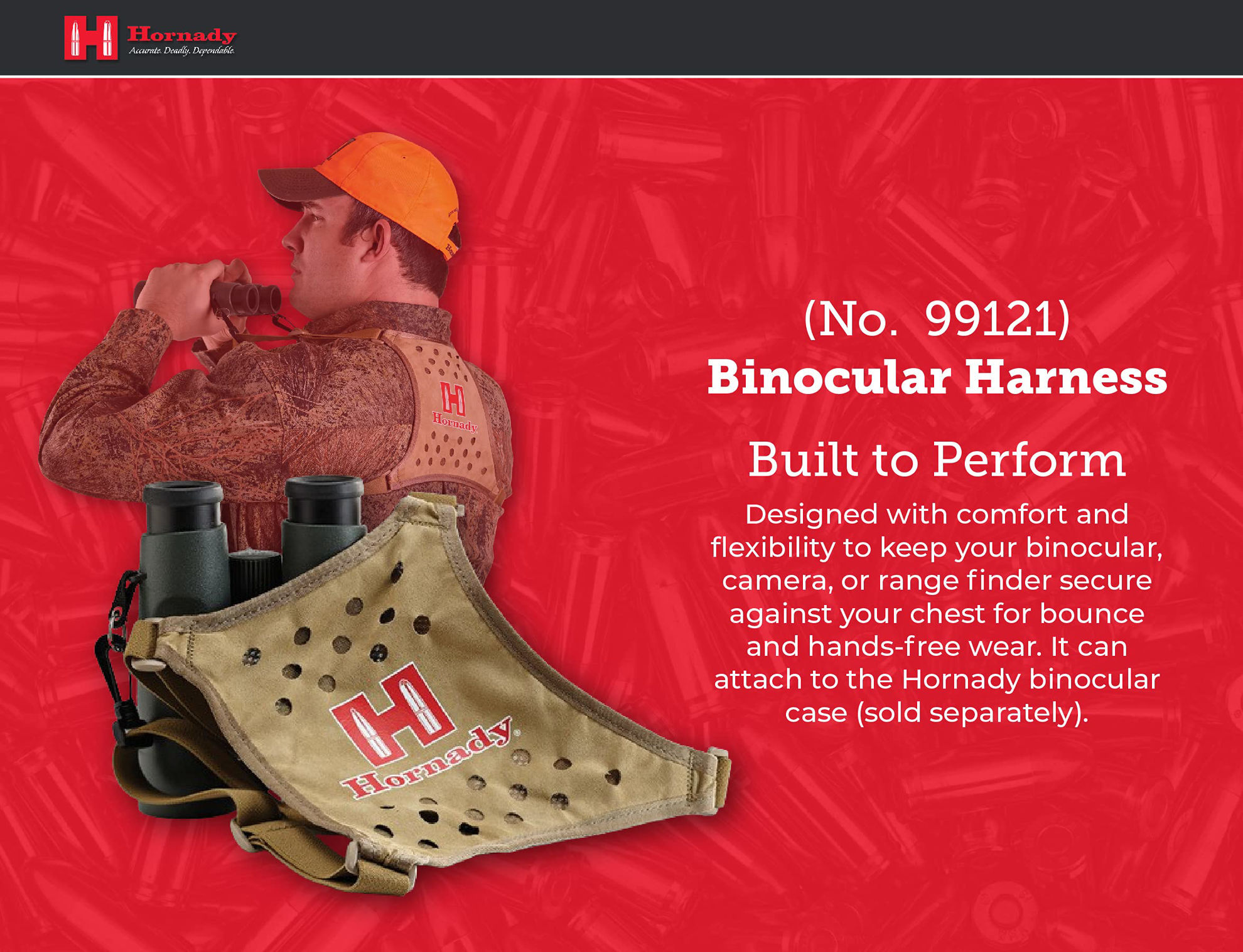 GetUSCart- Hornady Binocular Harness 99121 - Durable, Lightweight ...