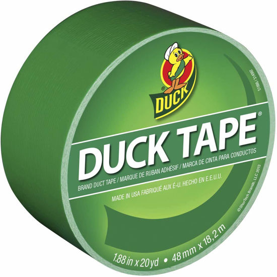 GetUSCart- Duck Brand 1304968_C Green Color Duct Tape, 6-Roll, 6 Rolls