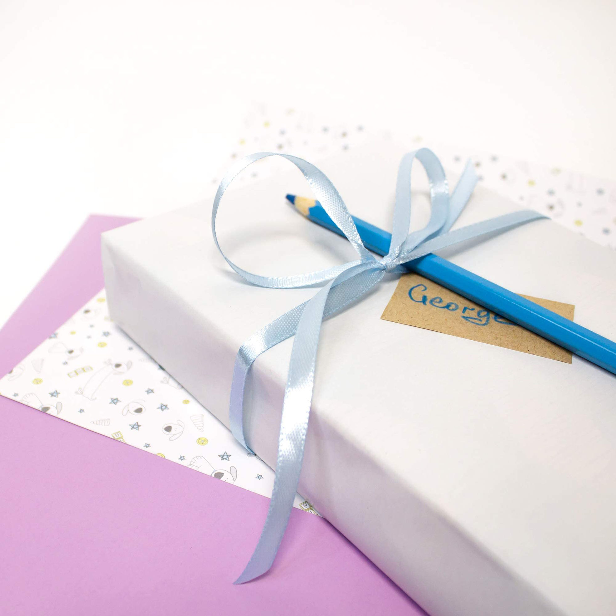 GetUSCart- Light Blue Ribbon 1/4 Inches 36 Yards Satin Roll Perfect for ...