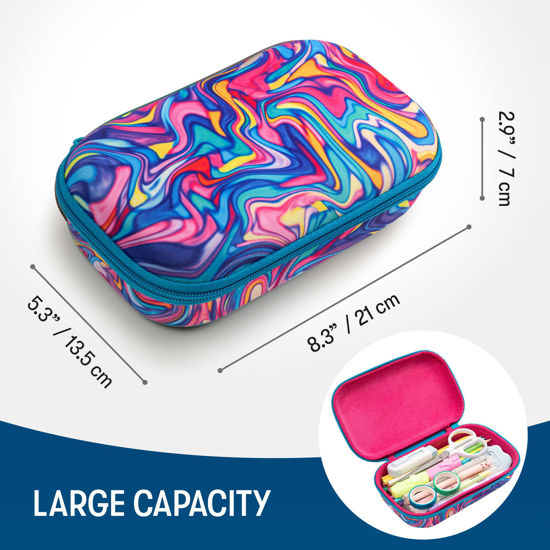 GetUSCart- ZIPIT Colorful Pencil Box for Girls | Pencil Case for School ...