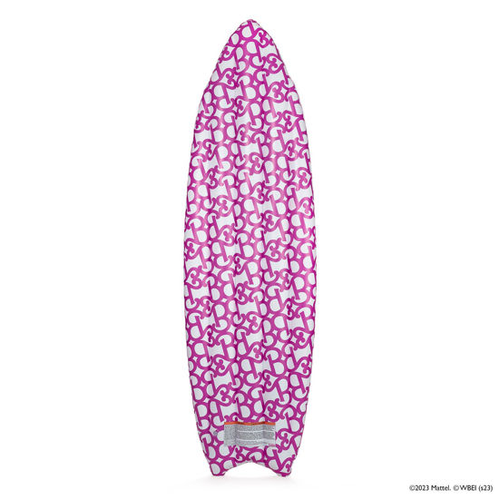 GetUSCart- Barbie The Movie & FUNBOY Inflatable Surfboard Pool Float