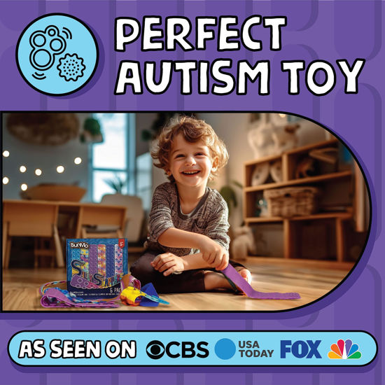 GetUSCart- BUNMO Sensory Suction Toys 6pk | Sensory Toys for Autistic ...