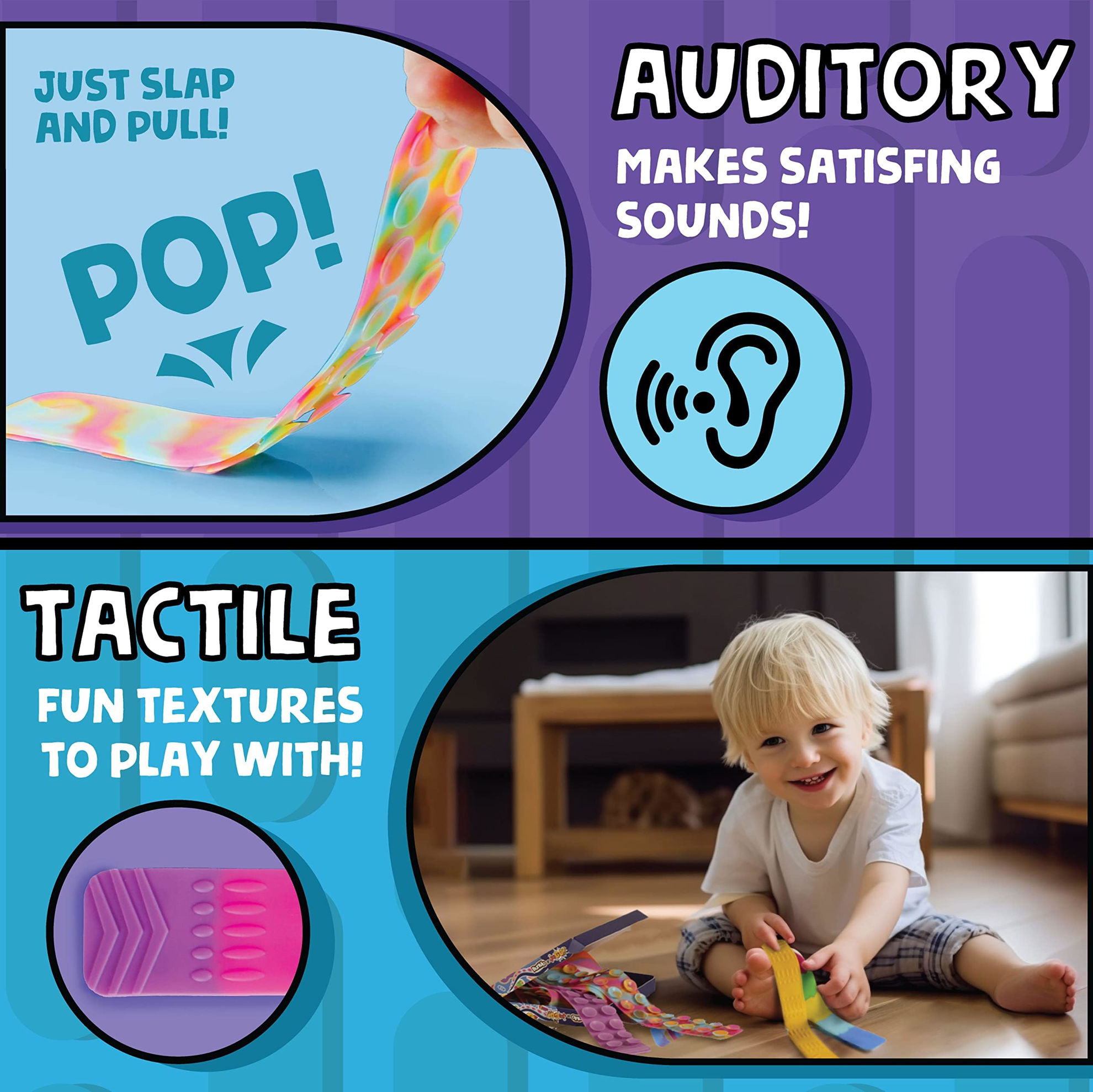 GetUSCart- BUNMO Sensory Suction Toys 6pk | Sensory Toys for Autistic ...