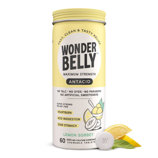 GetUSCart- Wonderbelly Antacid Chewable Tablets - Maximum Strength ...