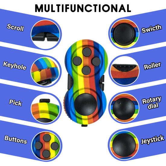 GetUSCart- WTYCD The Original Fidget Retro: The Rubberized Classic ...