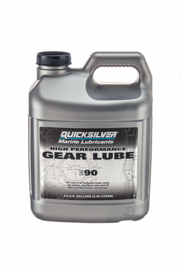 GetUSCart- Quicksilver 858065Q01 SAE 90 High Performance Gear Lube, 2.5 ...