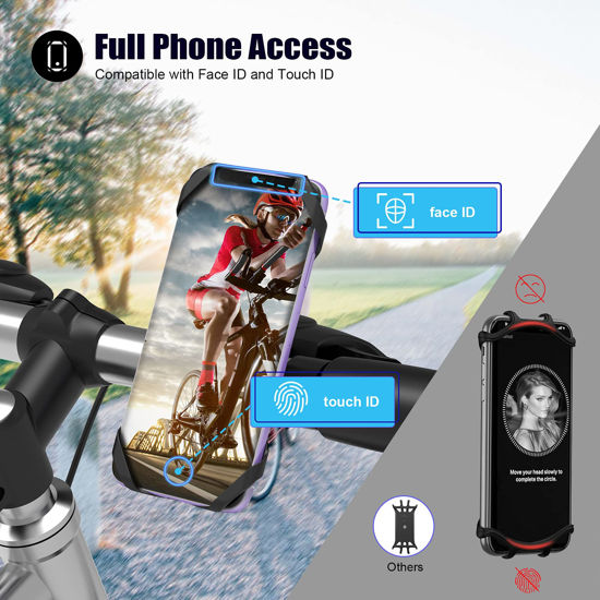 GetUSCart- Deerfun Detachable Bike Phone Holder, Universal Bicycle ...